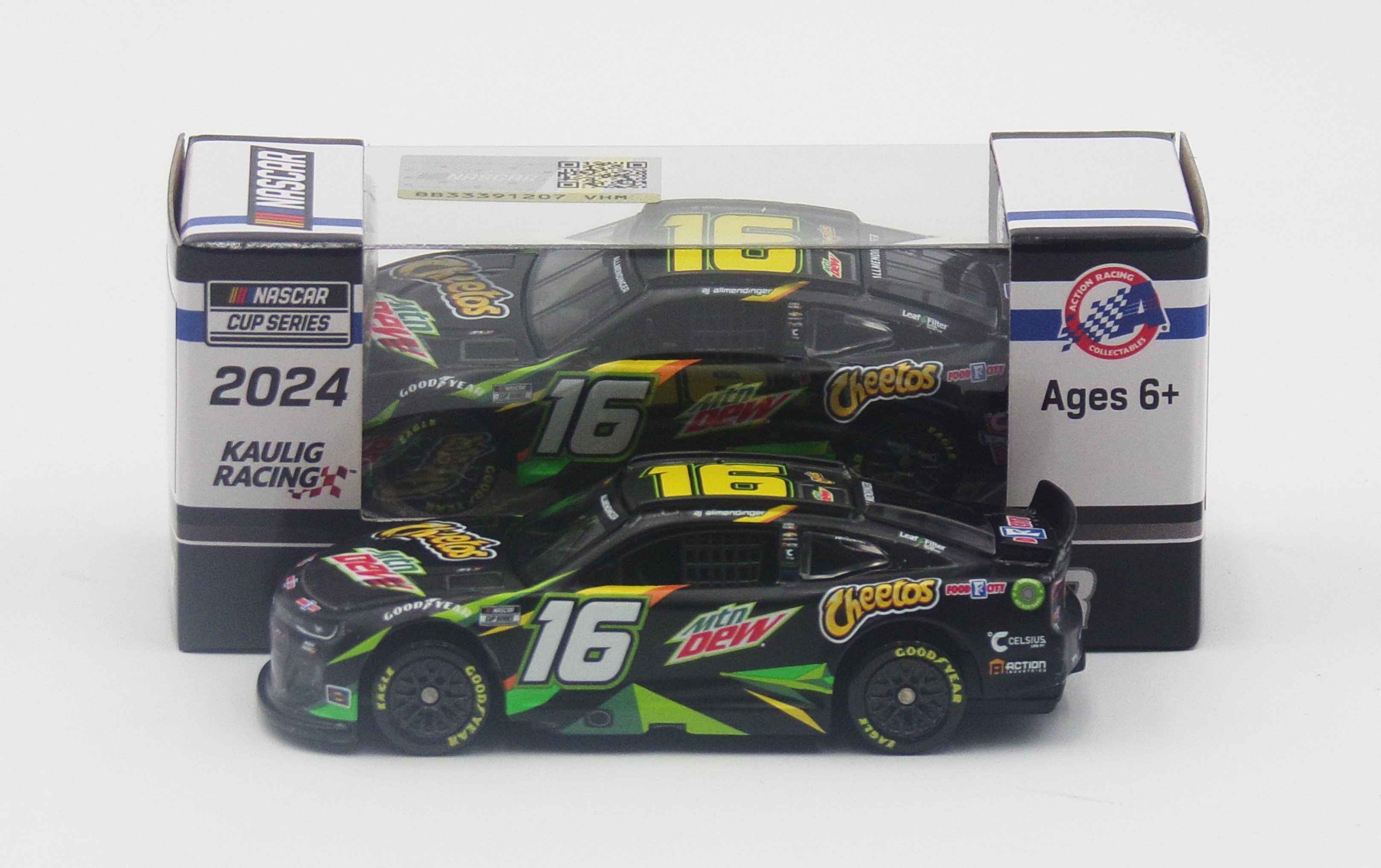 AJ Allmendinger 2024 MTN Dew / Cheetos 1:64 Nascar Diecast