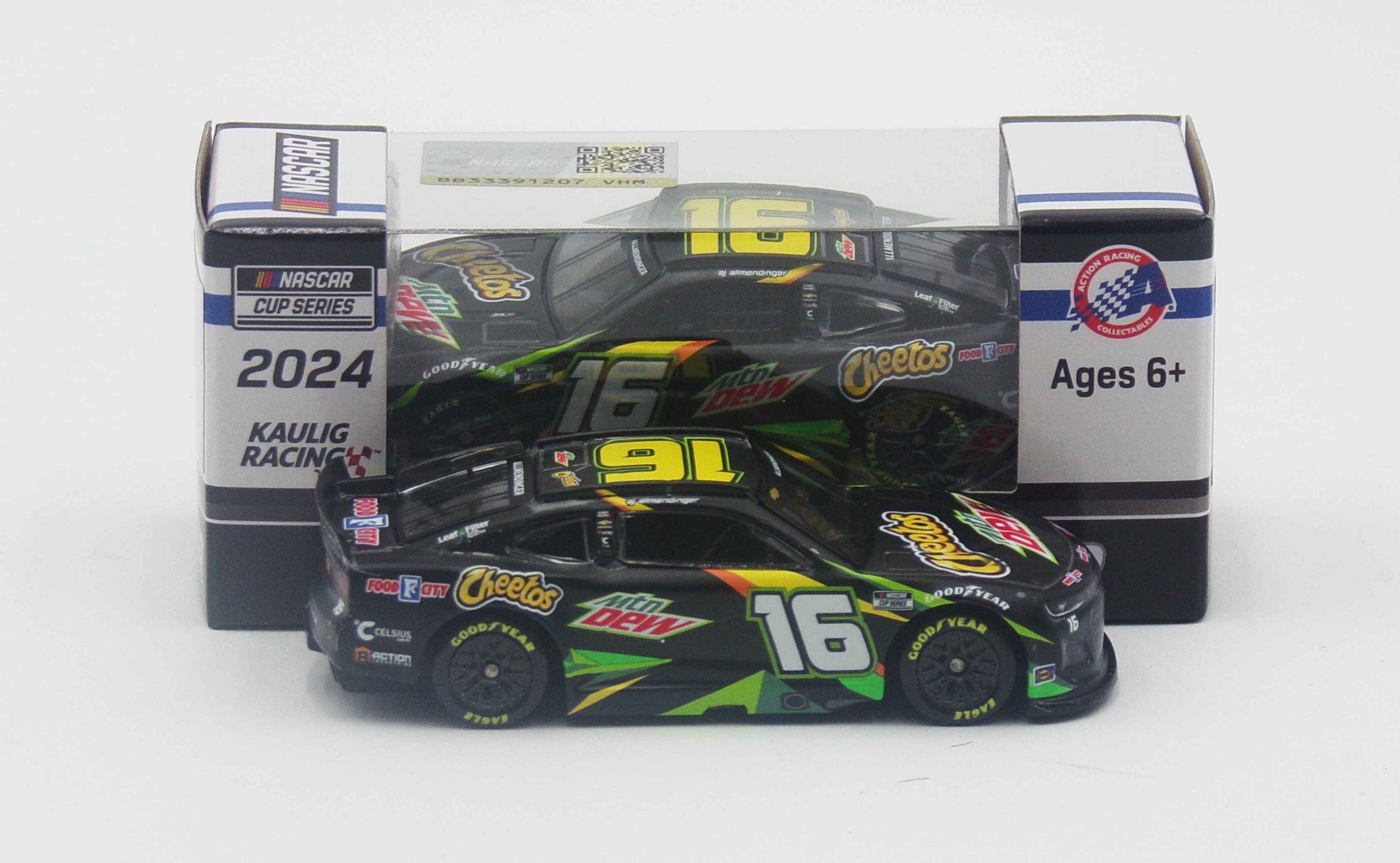 AJ Allmendinger 2024 MTN Dew / Cheetos 1:64 Nascar Diecast