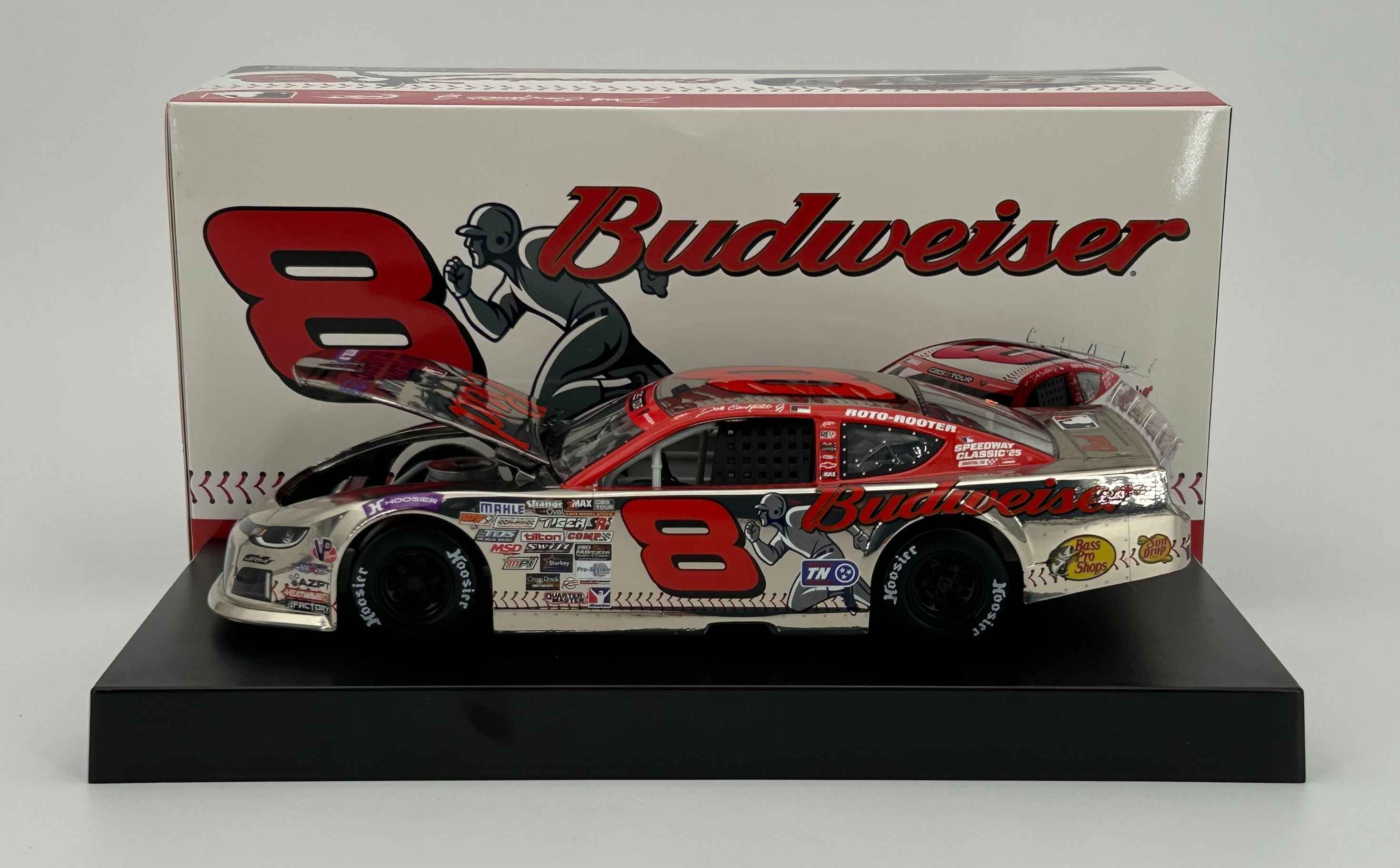 Dale Earnhardt Jr 2025 Budweiser Speedway Classic 1:24 Color Chrome ...