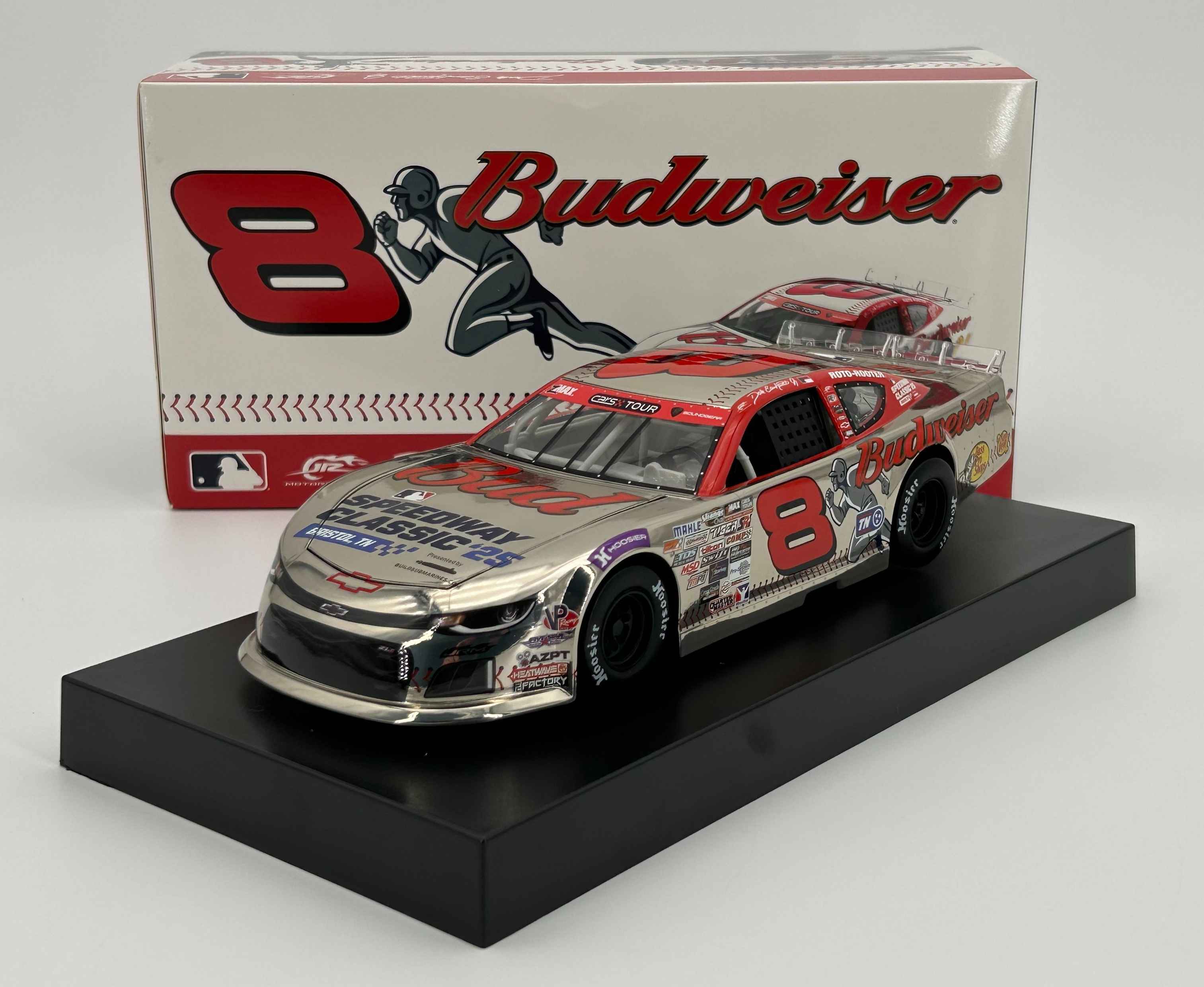 Dale Earnhardt Jr 2025 Budweiser Speedway Classic 1:24 Color Chrome ...