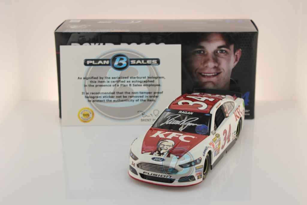 David Ragan Autographed 2014 KFC 1:24 Nascar Diecast