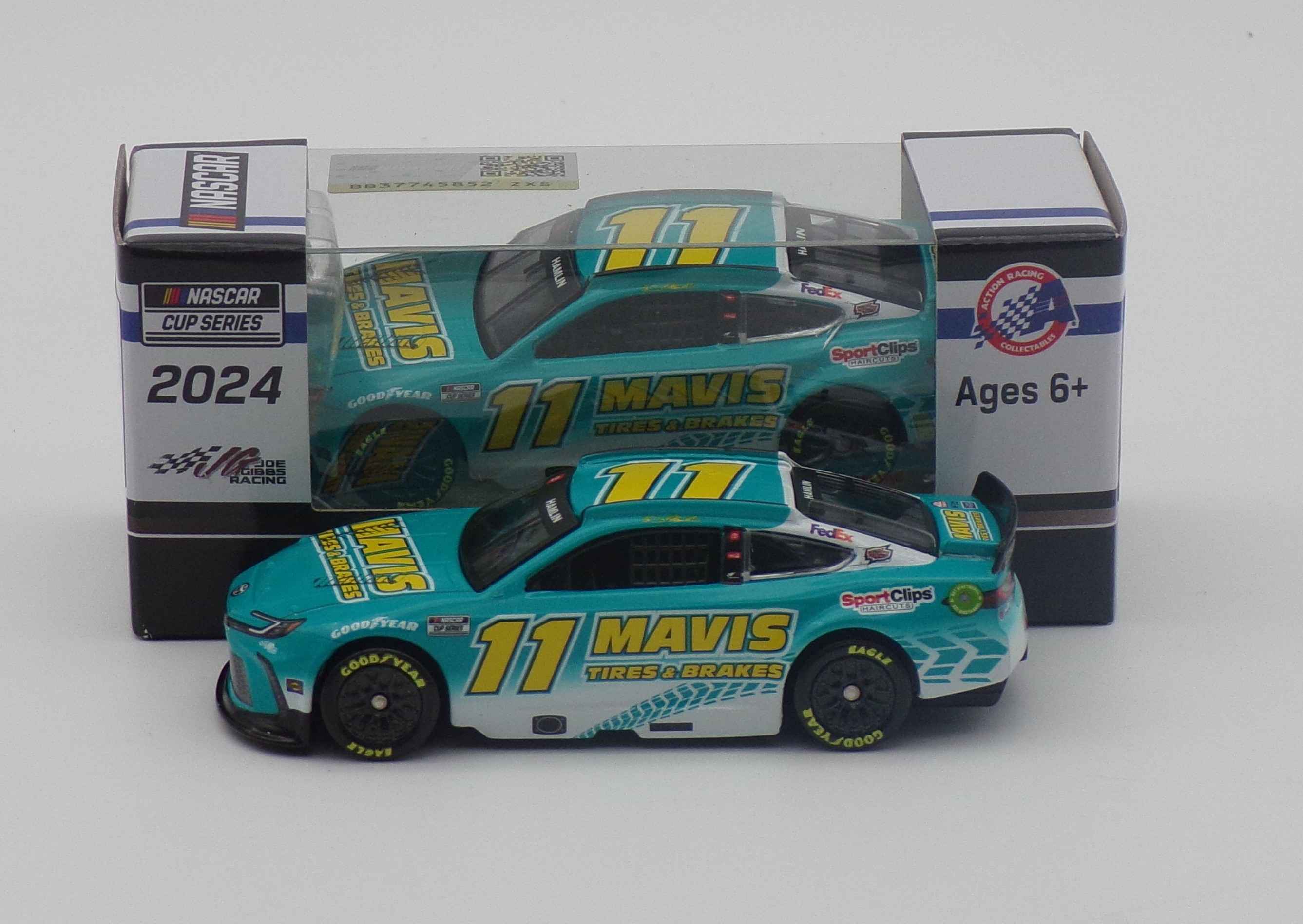 Denny Hamlin 2024 Mavis Tire & Brakes 1:64 Nascar Diecast