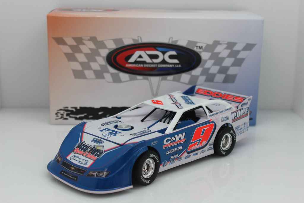 Devin Moran 2021 #9 1:24 Dirt Late Model Diecast