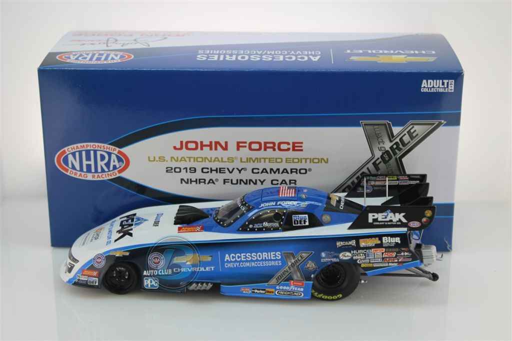 John Force 2019 U.S. Nationals Paint Scheme 1:24 Funny Car NHRA Diecast