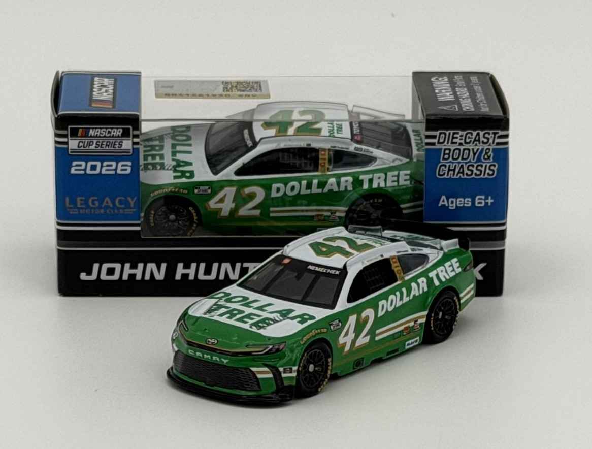 John Hunter Nemechek 2026 Dollar Tree 1:64 Nascar Diecast