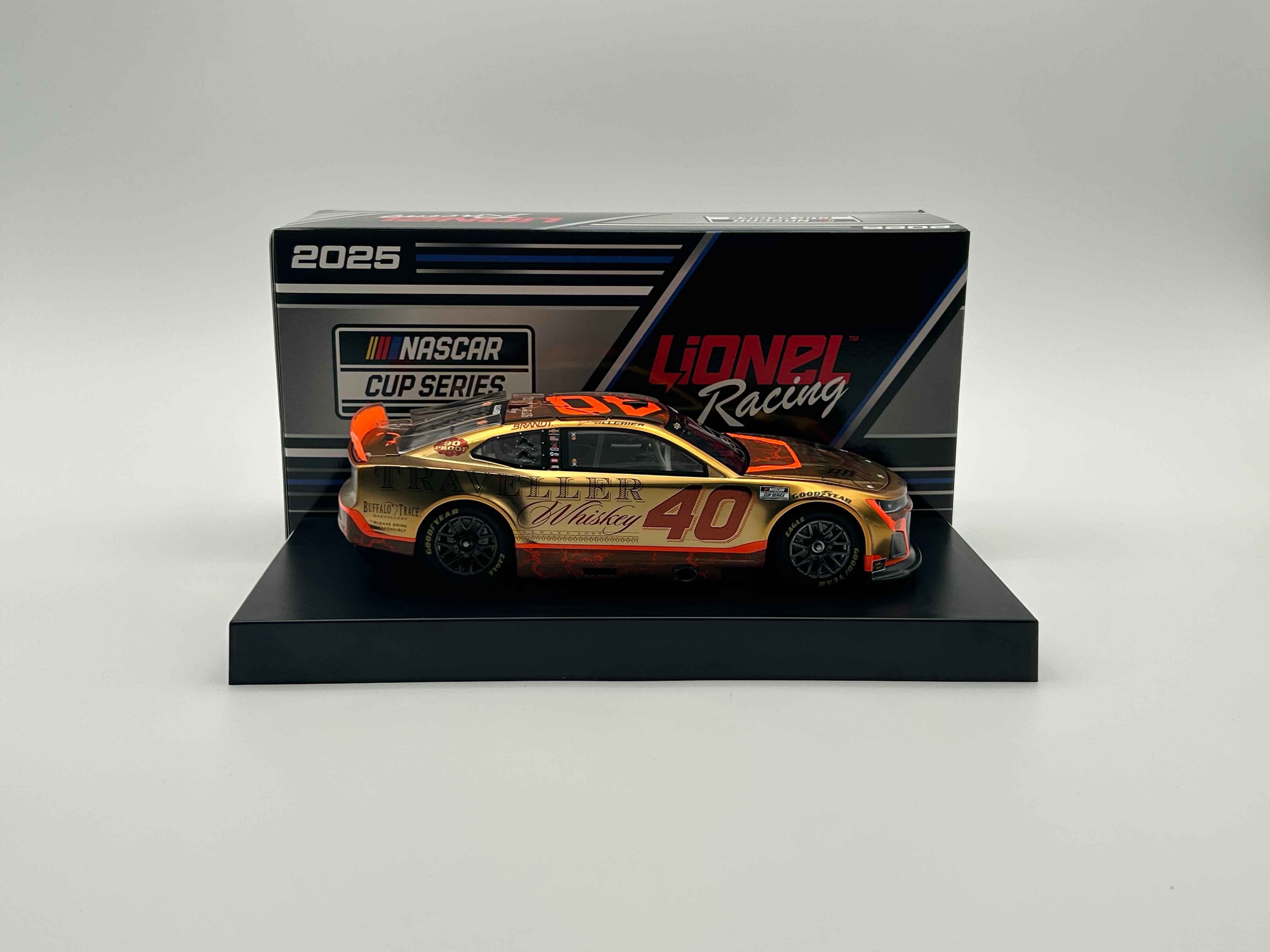 Justin Allgaier 2025 Traveller Whiskey 1:24 Color Chrome w/STAMP ...