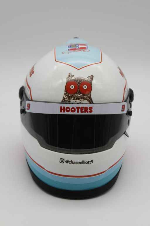 Chase Elliott 2022 Hooters MINI Replica Helmet