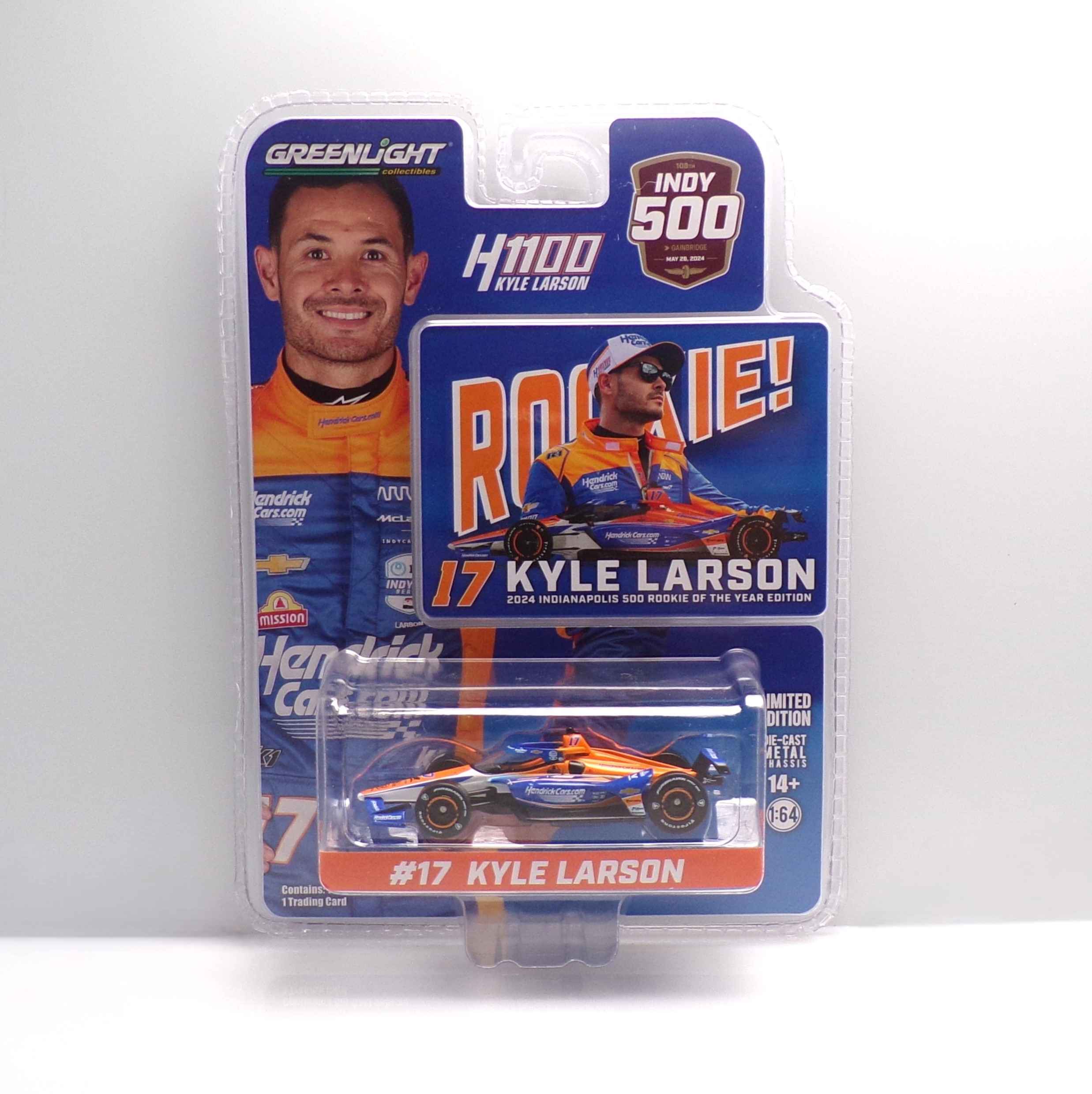Kyle Larson #17 Hendrickcars.com, Arrow McLaren / 2024 Indianapolis 500 ...