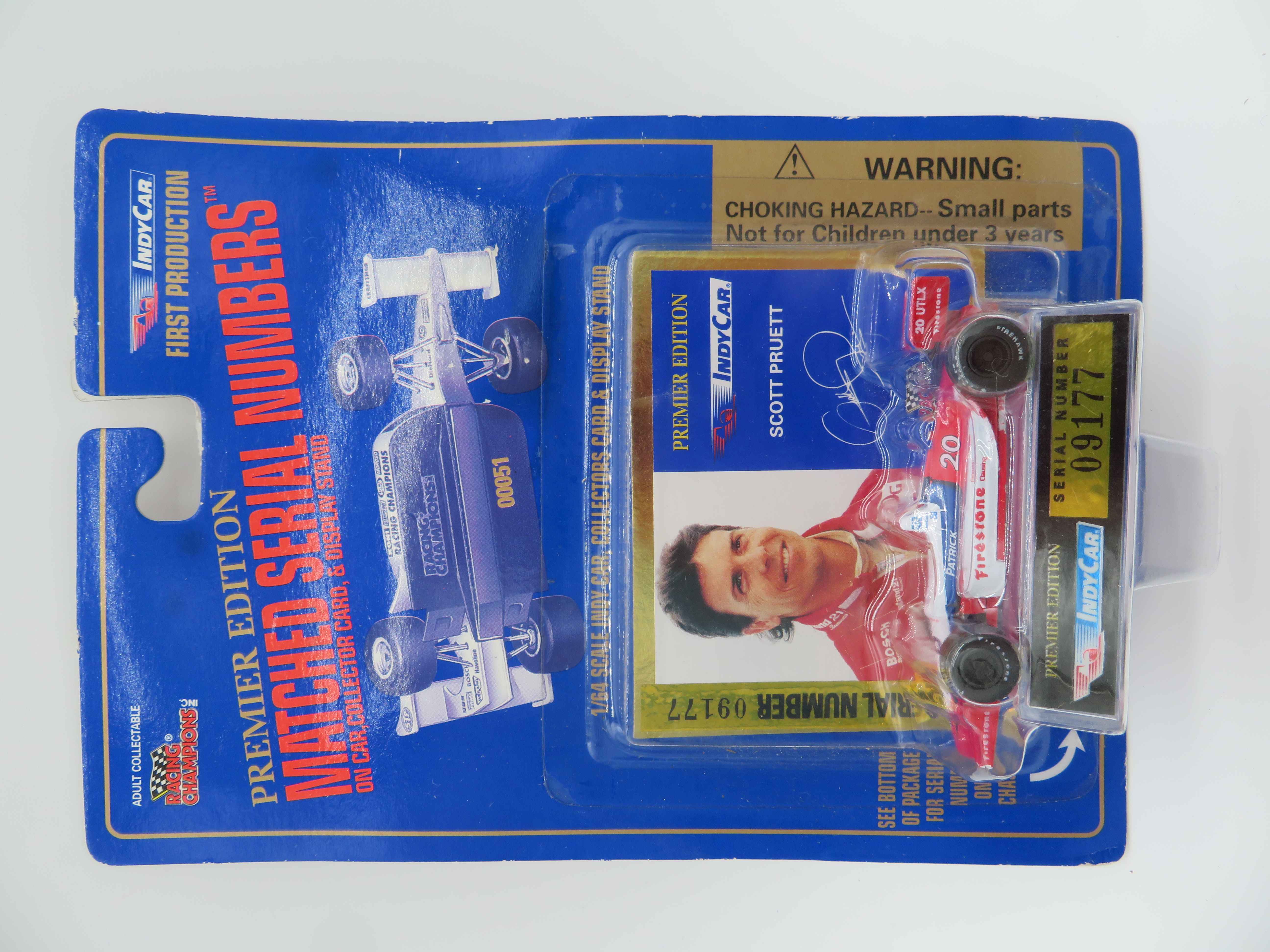 Scott Pruett #20 Firestone 1:64 Indy Car Racing Champions Premier ...