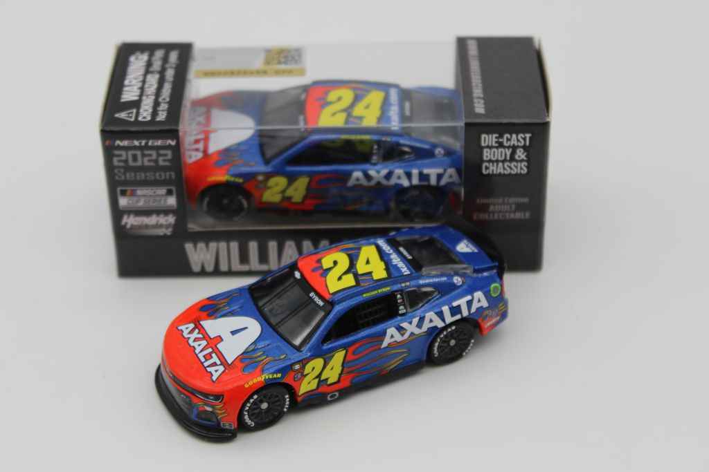 William Byron 2022 Axalta Darlington Throwback 1:64 Nascar Diecast Chassis